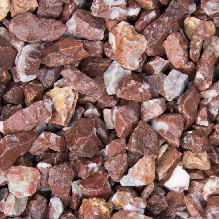Belgian Red chippings - Aggregates International