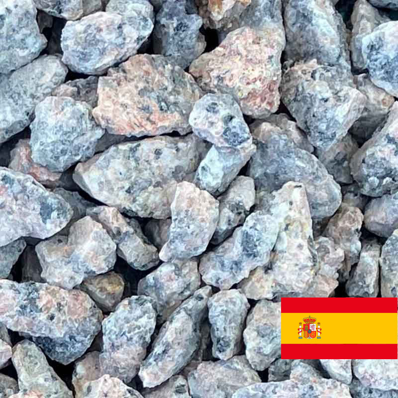 Pink granite chippings - Aggregates International